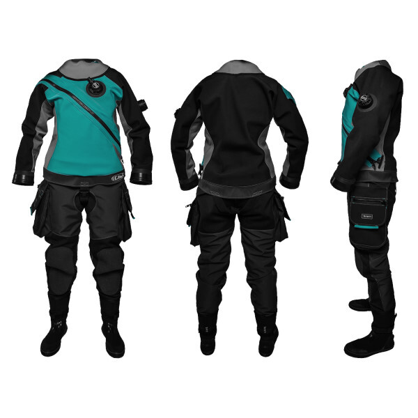 SANTI ELITE PLUS LADIES FIRST DRYSUIT | The Dive Warehouse