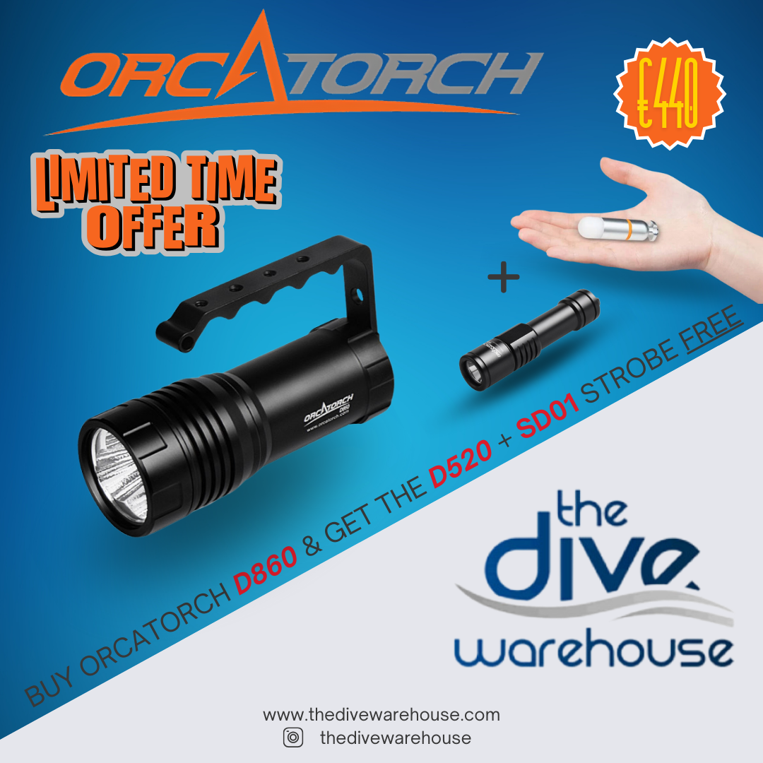 ORCATORCH D860 4200LM | The Dive Warehouse